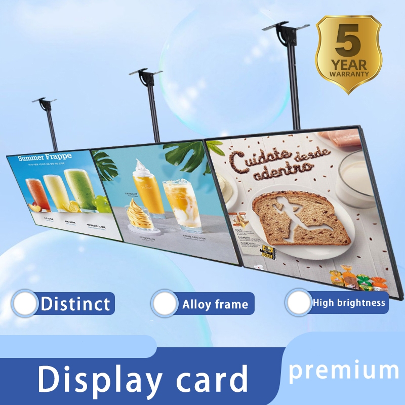 LED Menu Board/LED Cafe Menu Board/Countertop Wall Mount LED Menu Board ...