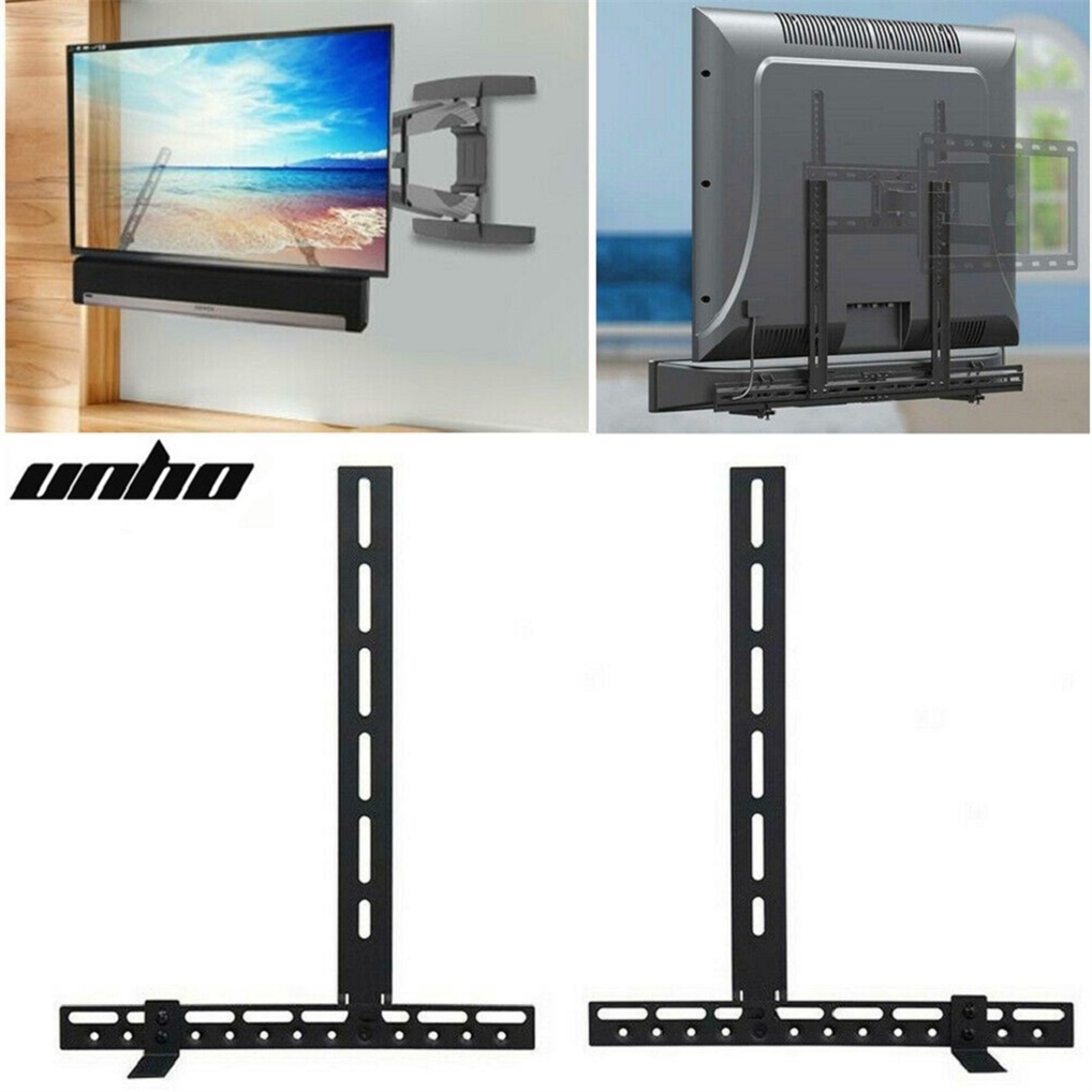 Universal Strong Soundbar Bracket Under Up TV Wall Mount Stand Speaker ...