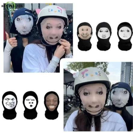 Dragon Tu Big Head Son Emoticon Pack Funny Influencer Full Face Mask ...