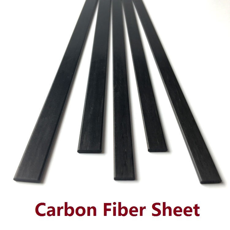 Carbon Fiber Sheet Thickness 0.3-4mm Carbon Strip Carbon Flat Strip ...