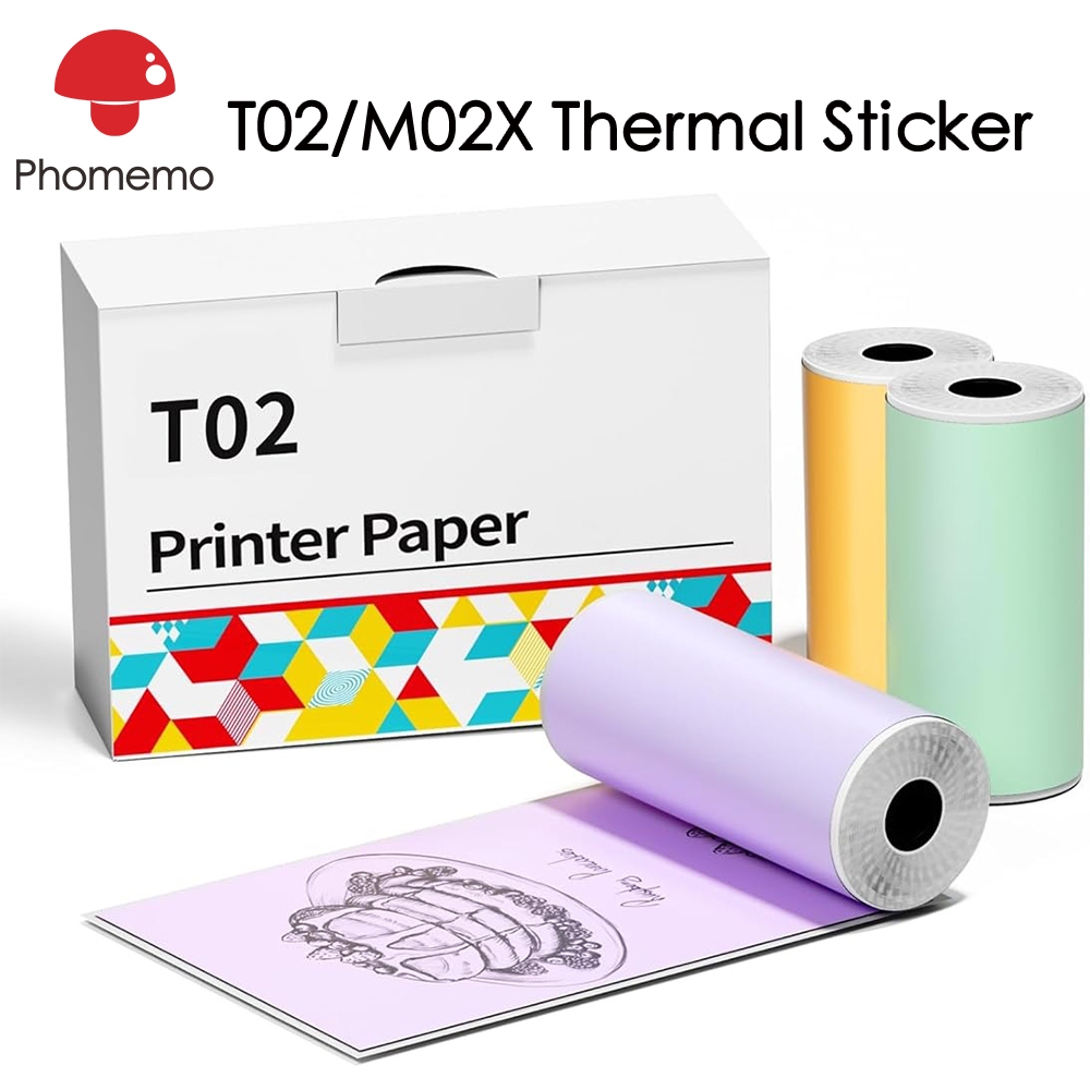 Phomemo Thermal Label Sticker For T02/M02S/M02Pro/M03AS/M04AS/M220 ...