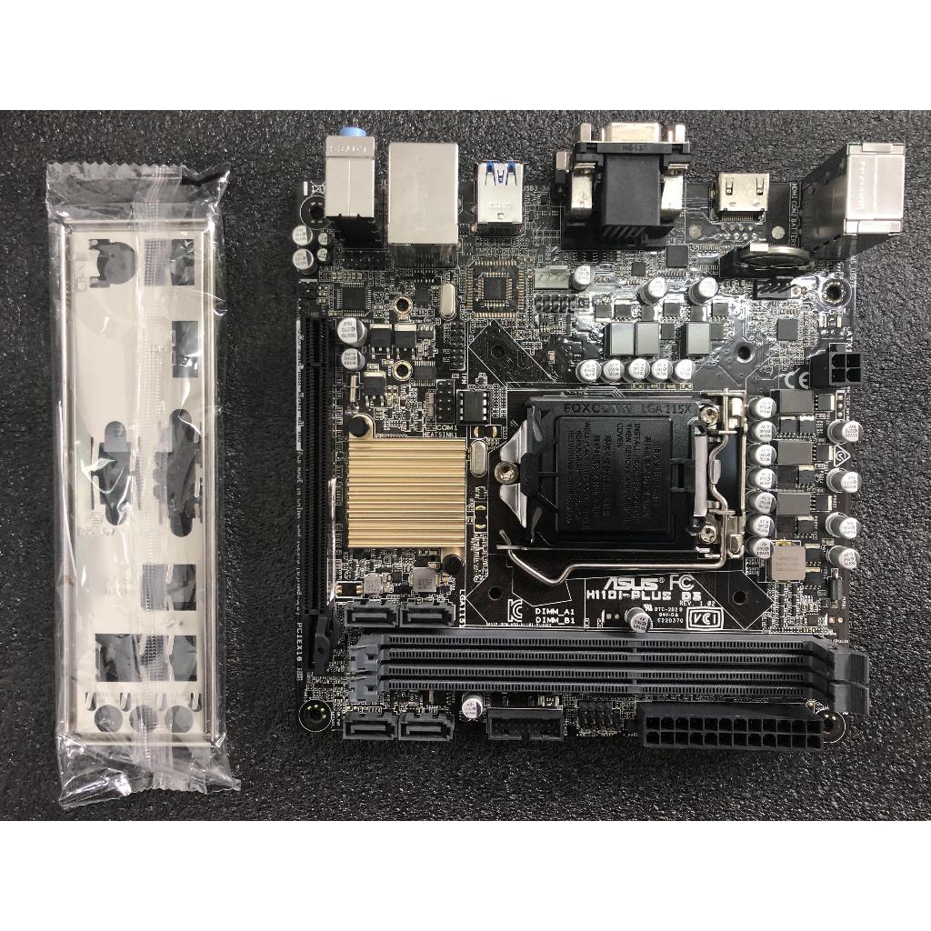 ASUS H110I-PLUS D3 Motherboard Intel H110 LGA1151 DDR3 SATA3 HDMI DVI ...
