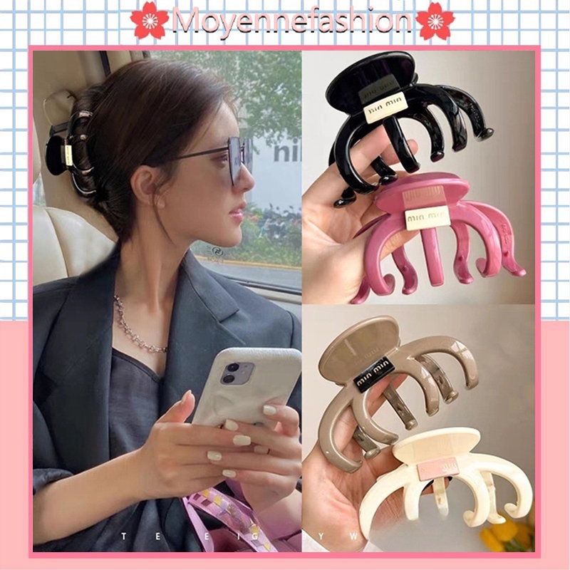 Grasp clip, large hair volume, shiny surface, new shark clip, high-end ...