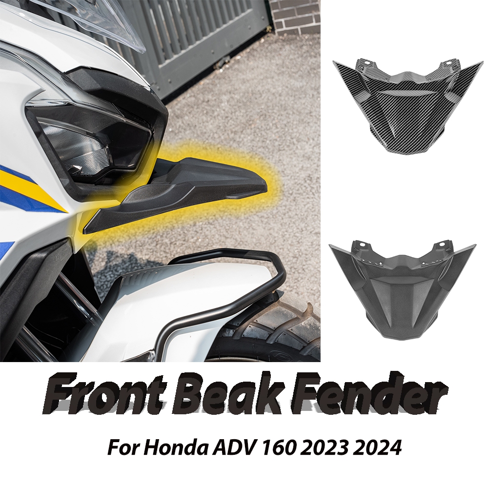 ADV-160 Motorcycle Front Beak Fender Extender Nose Fairing Cowl ...