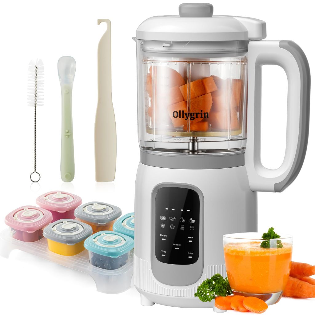 Baby Food Maker Steamer and Blender Baby Food Processor Puree Machine ...
