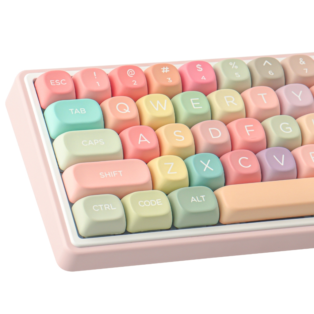 Candy keycaps 126 Keys keycaps MOA Profile DYE-SUB Personalized For ...