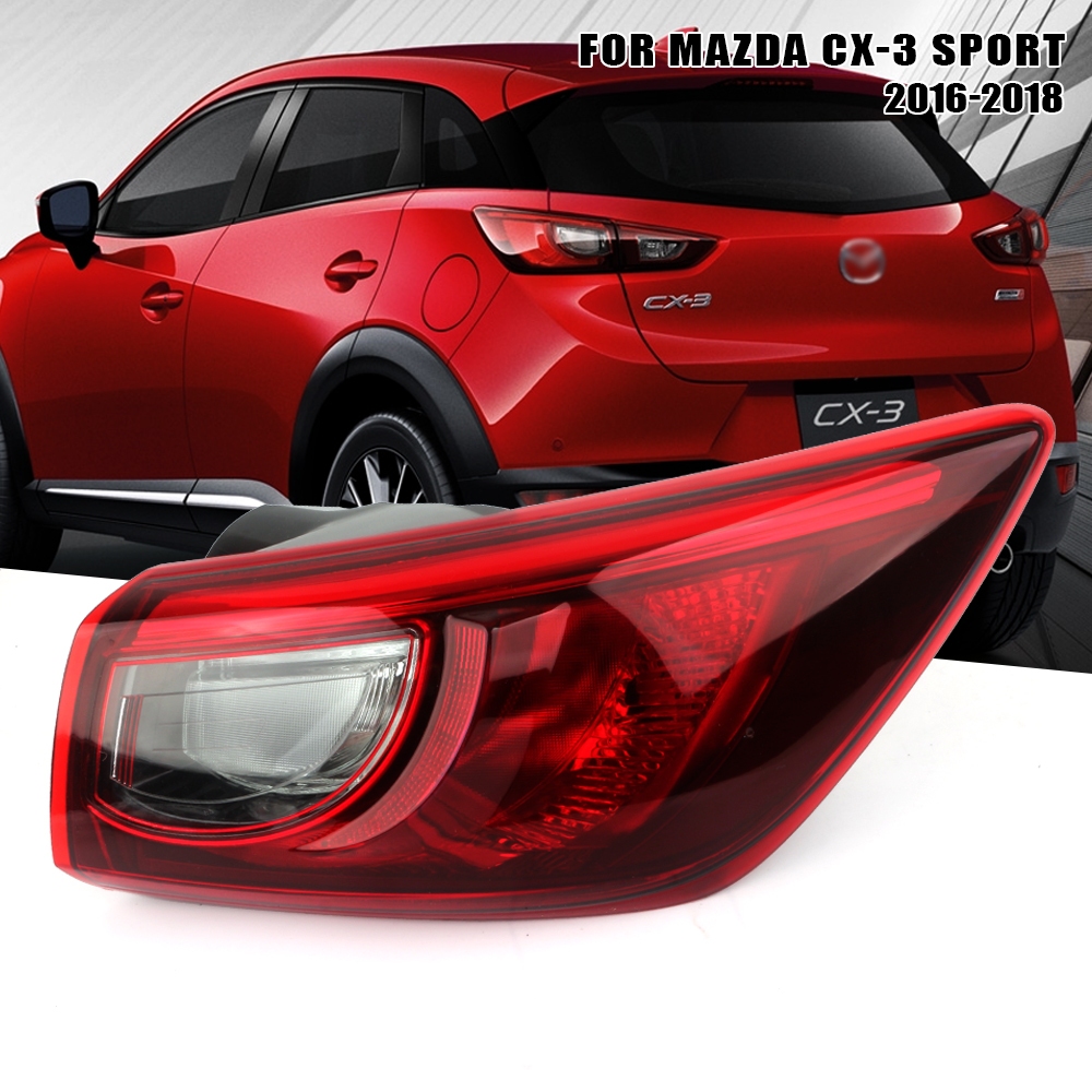 Tail Light for MAZDA CX-3 2015 2016 2017 2018 Left/Right External Rear Tail Lamp taillight Brake ...