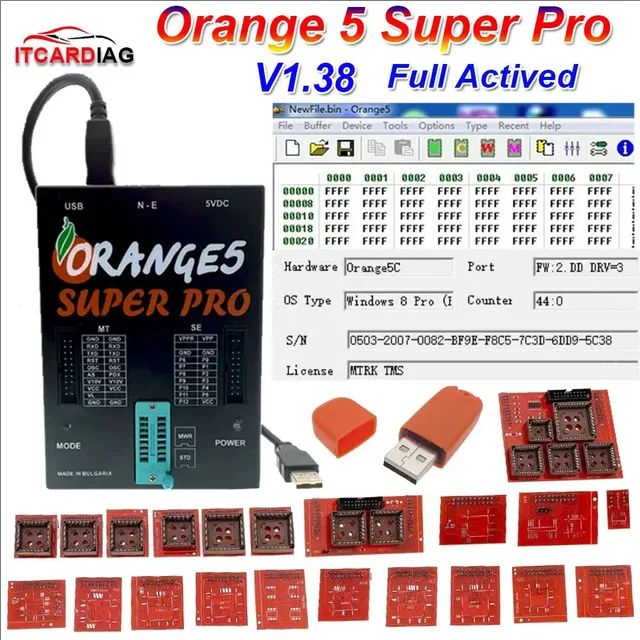 Orange5 V1.38 Full Activation Programmer Orange 5 Super Pro ...