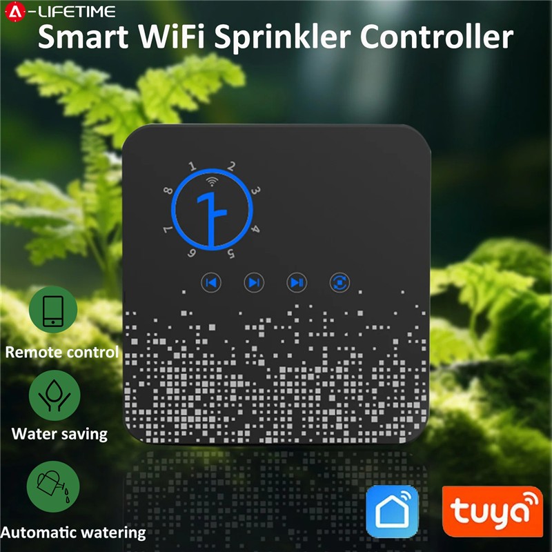 Tuya Smart WiFi Sprinkler Controller 8 Zones Irrigation Timer Automatic Watering Device ...
