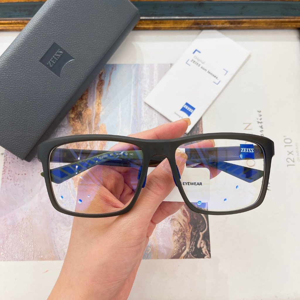 [High Quality] ZEISS Glasses ZS23531 Square Fashion Glasses Frame ...