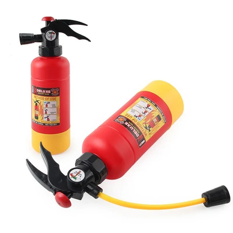 Big Fire Extinguisher Toy Water Blasters Fireman Cosplay for Kids ...