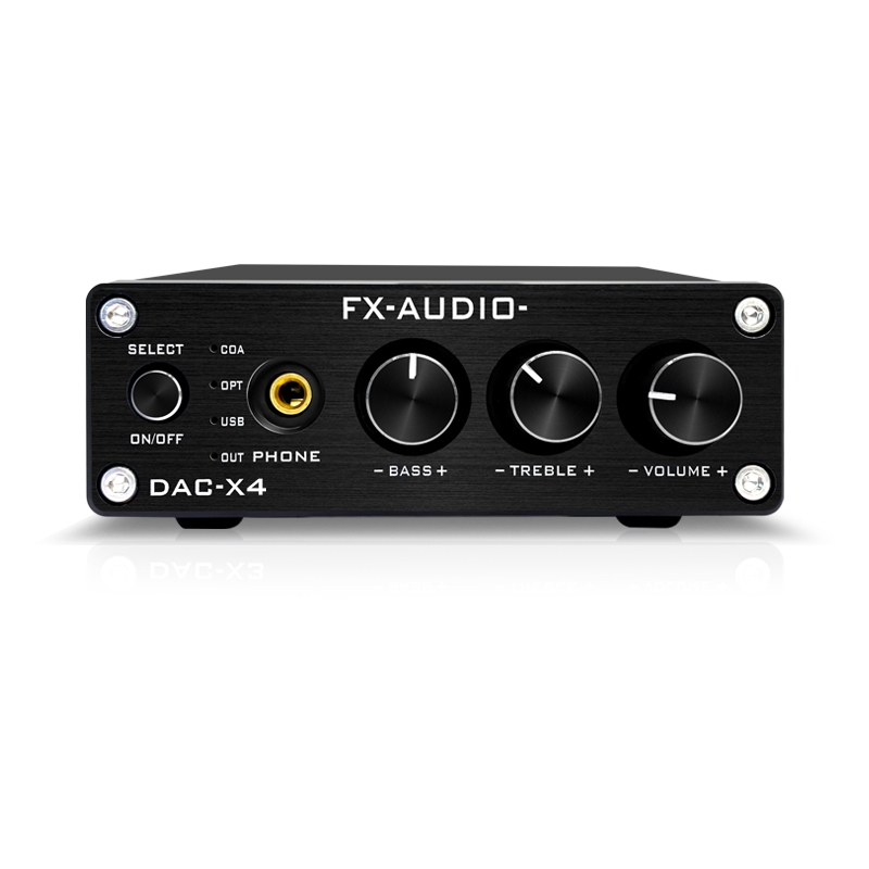 Fx-audio DAC-X4 Fever hifi Lossless USB Decoder Sound Card Optical Fiber Coaxial Output DAC Ear ...