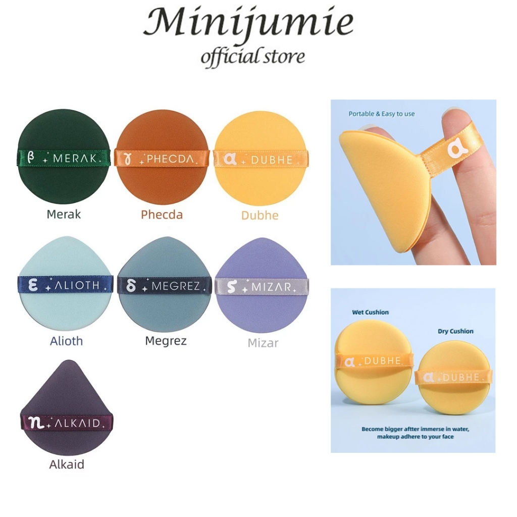 Wet and dry triangle air cushion powder puff BB air cushion round ...