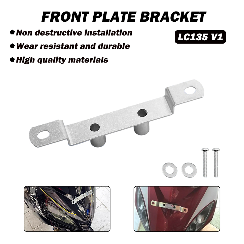 Yamaha LC135 V1 Front Number Plate Bracket LC V1 No Plate Depan Nombor ...