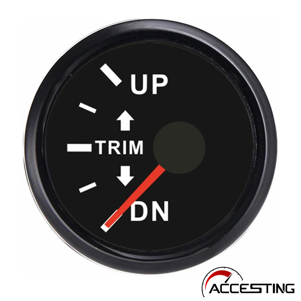 52mm Car Left Balance Meter with Red Backlight，Left Balance Gauge ...