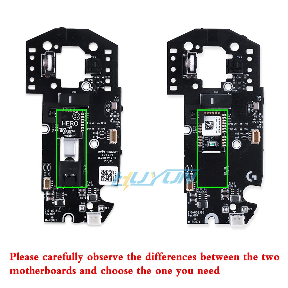 Mouse Micro Switch Motherboard sidekey board for Logitech G305 G304 ...