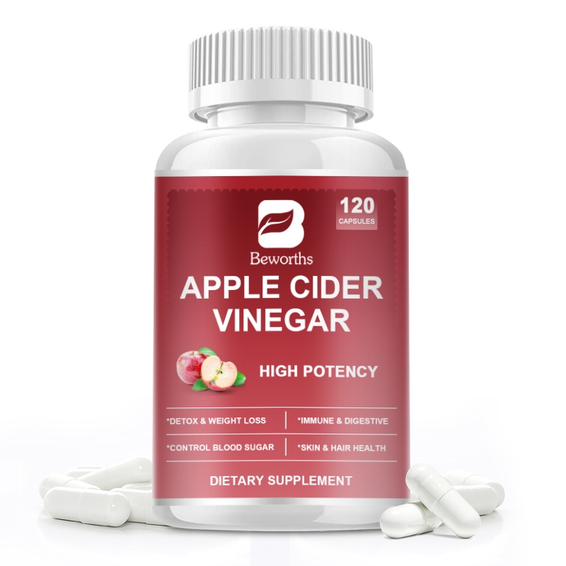 BEWORTHS Pure Apple Cider Vinegar 530mg Capsule Improve Digestion ...