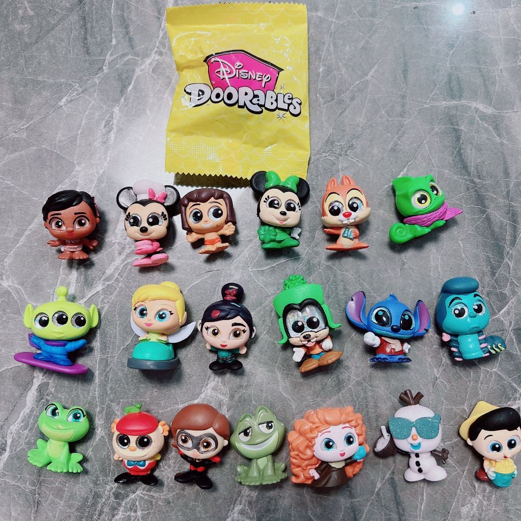 20Pcs/Set Disney Toy Story Stitch Mickey Mouse Mermaid Princess Pooh ...