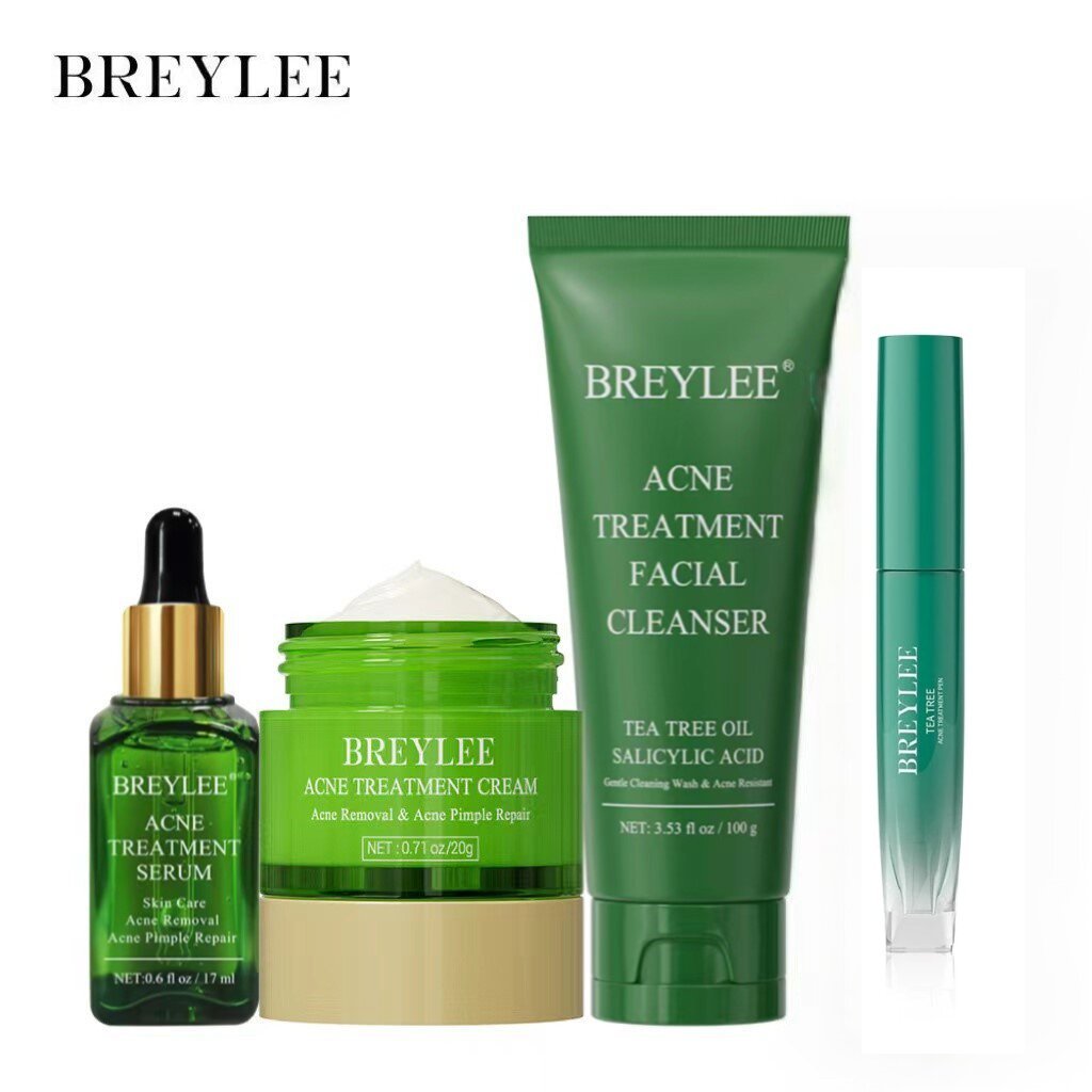 Breylee Acne Treatment Series (facial cleanser,acne scars removal pen,serum ,cream ) | Shopee ...