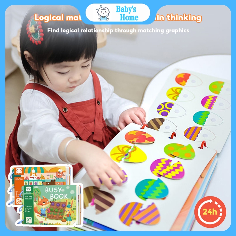 Baby Book Early Learning Kids Books Busy Book for Toddlers Kids Baby's ...