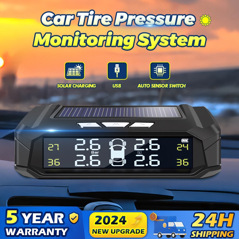 TPMS Tyre Pressure Monitor Car Wireless Tpms Tyre Pressure Monitoring ...