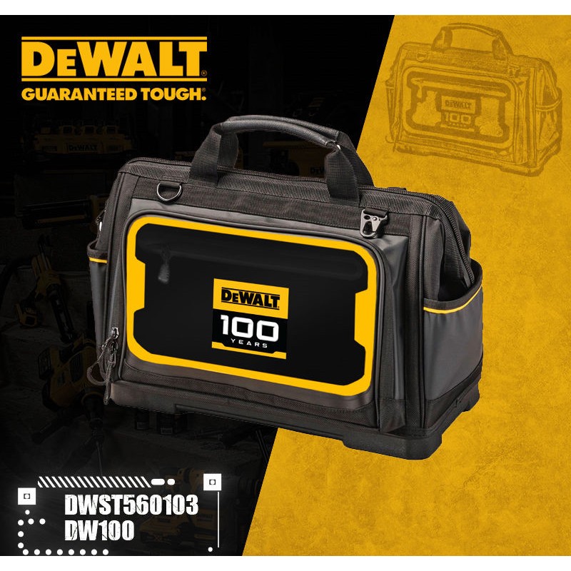 Dewalt Accessories DWST560103-DW100 Portable Tool Bag 100th Anniversary Limited Edition | Shopee ...