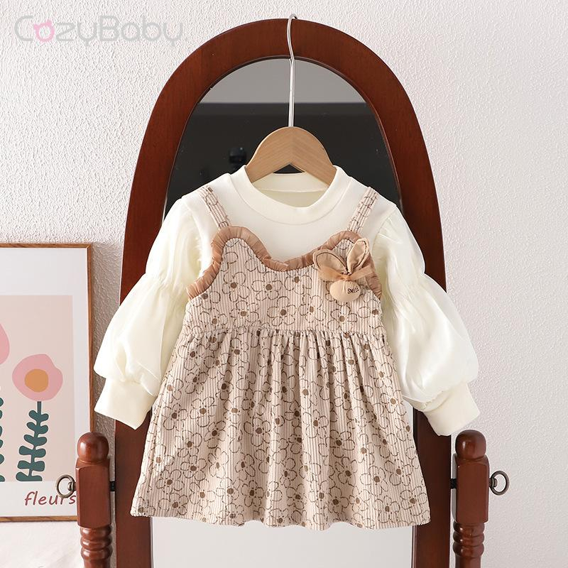 Baby Girls Dresses Autumn Long Sleeve Princess Dresses | Shopee Malaysia