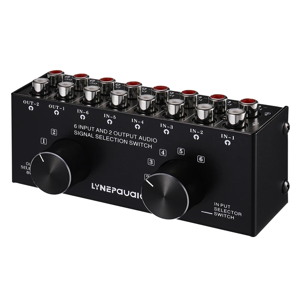 ⭐6 Input 2 Output Or 2 Input 6 Output Audio Signal Source Selection 2019