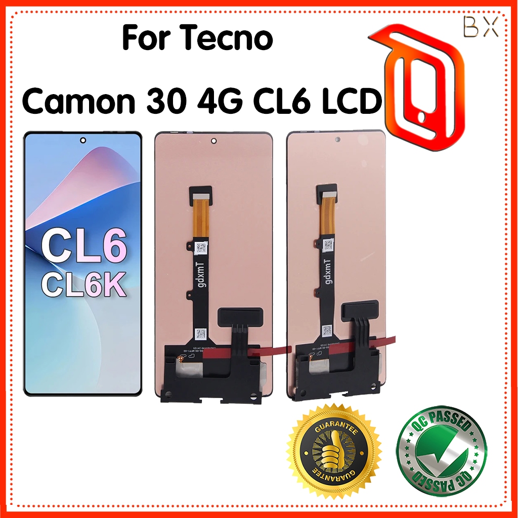 6.78''For Camon30 4G CL6 CL6k LCD Display Touch Screen Digitizer ...