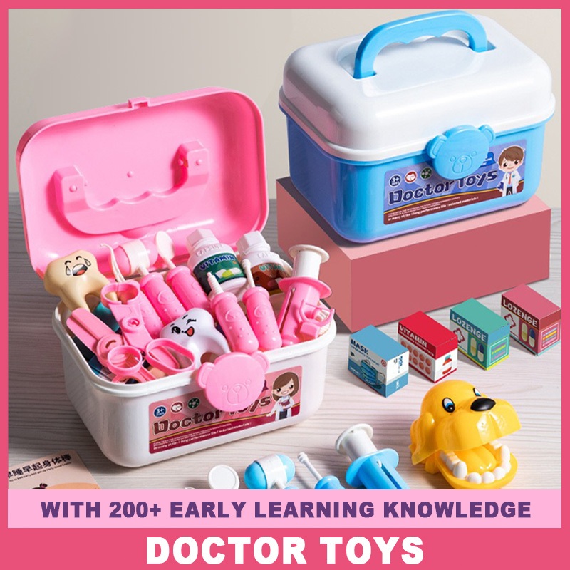 Doctor Toys for Kids Doctor Pretend Play Set Children Medical Dentist ...