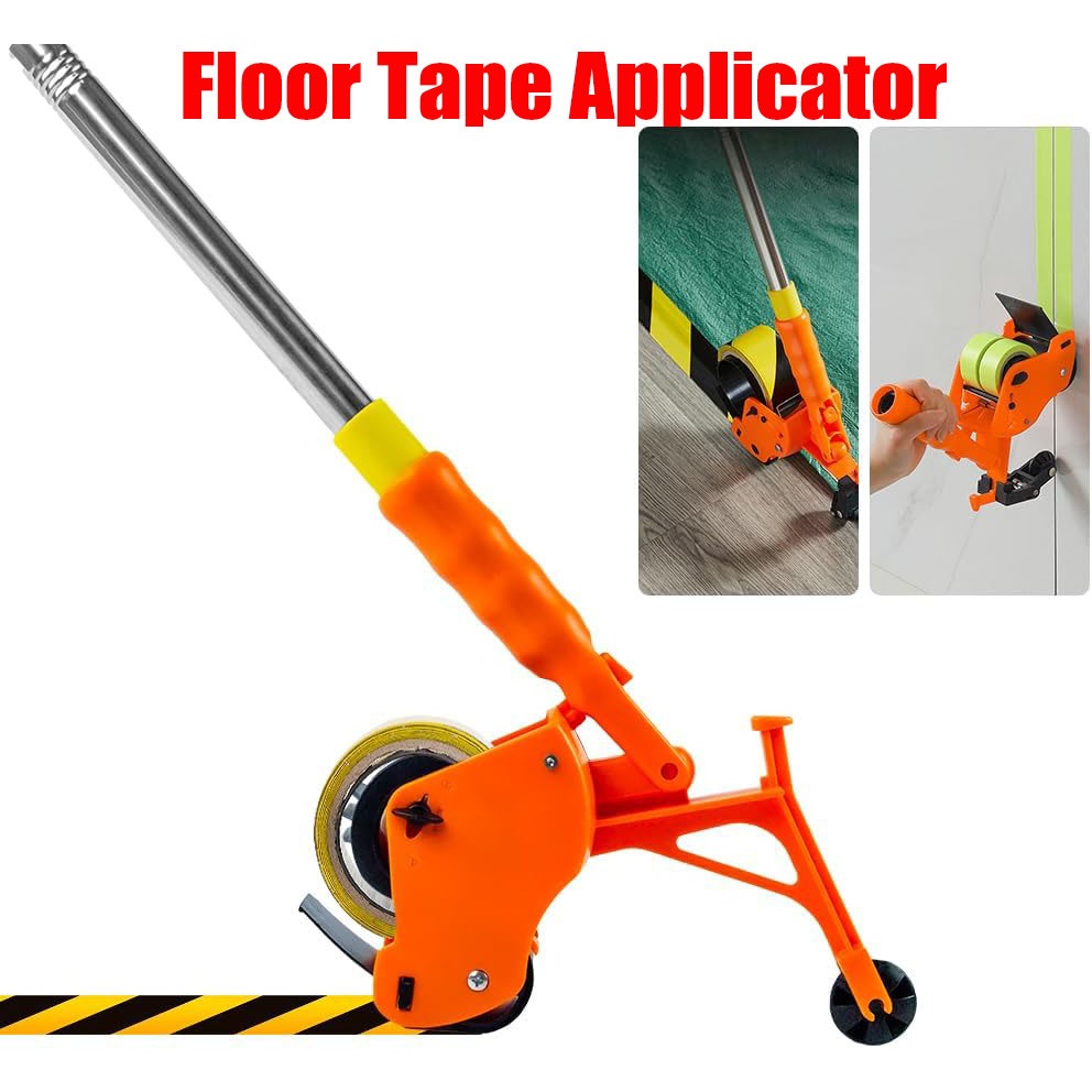Floor Tape Applicator Manual Pushing Tape Marking Tool Plastic Hand ...