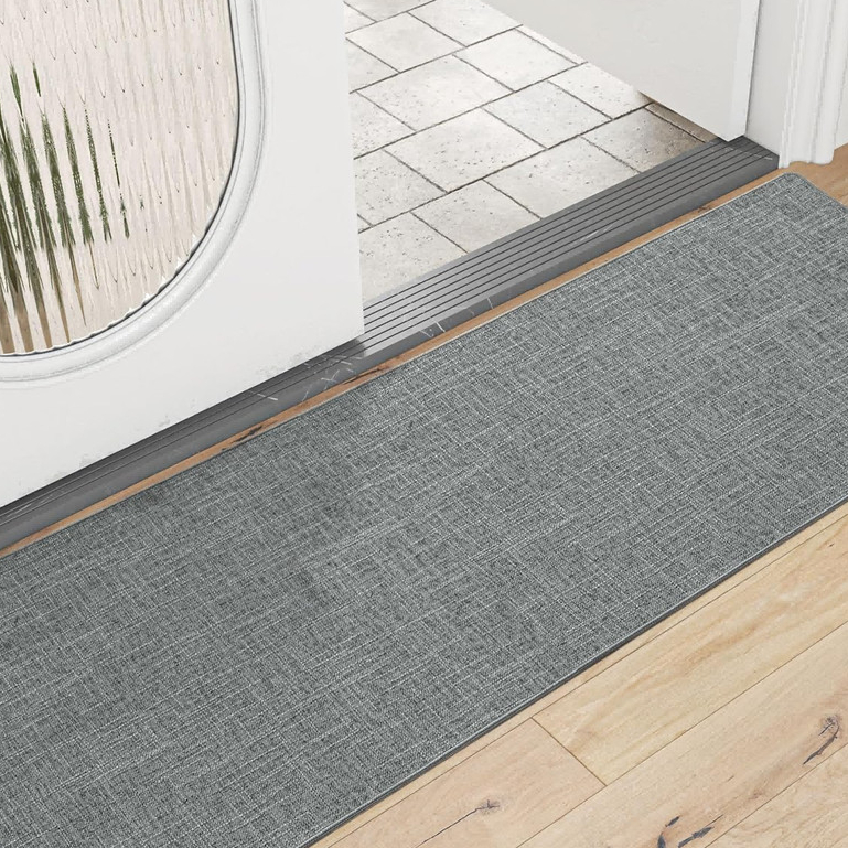 Door mat Absorbent Anti-slip Ultra Thin Entryway Rug Indoor Outdoor ...