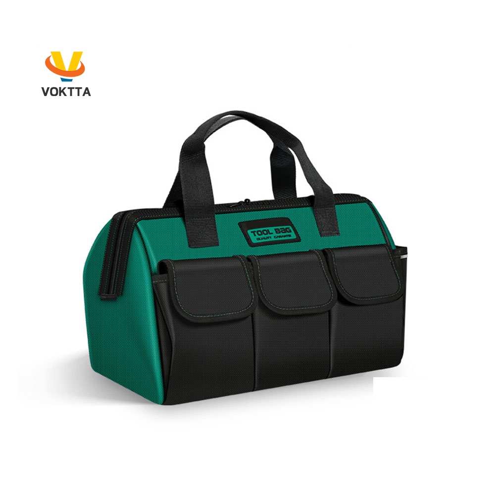 VOKTTA Electrician Tool Bag with Reflective Strip Oxford Cloth Wear ...