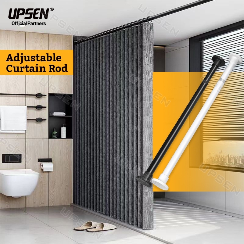 468cm Stainless steel Punch-Free Curtain/Telescopic tension Rod ...