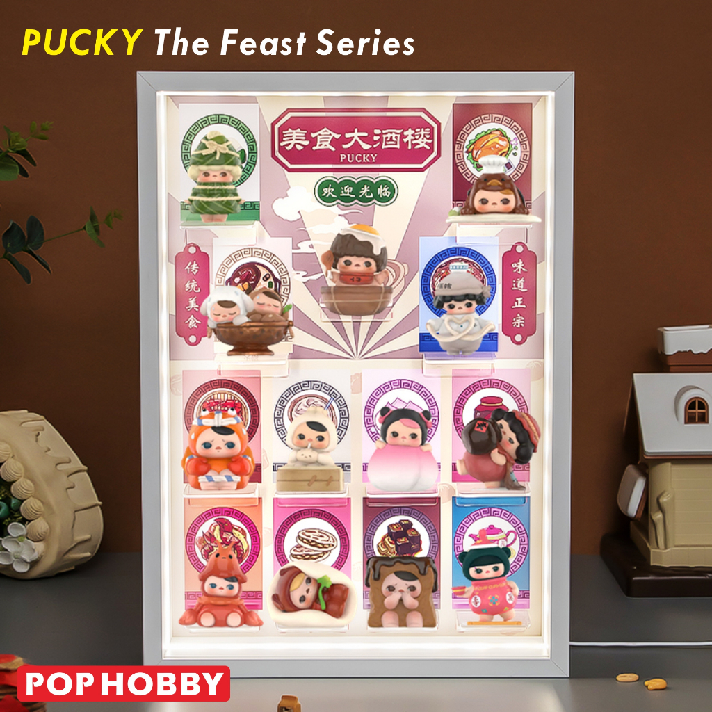 LED Lighting Showcase For PUCKY The Feast Series Standing & Wall ...
