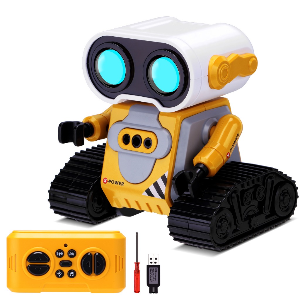 iBliver Robot Toys, Remote Control Robot Toy, RC Robots for Kids with ...