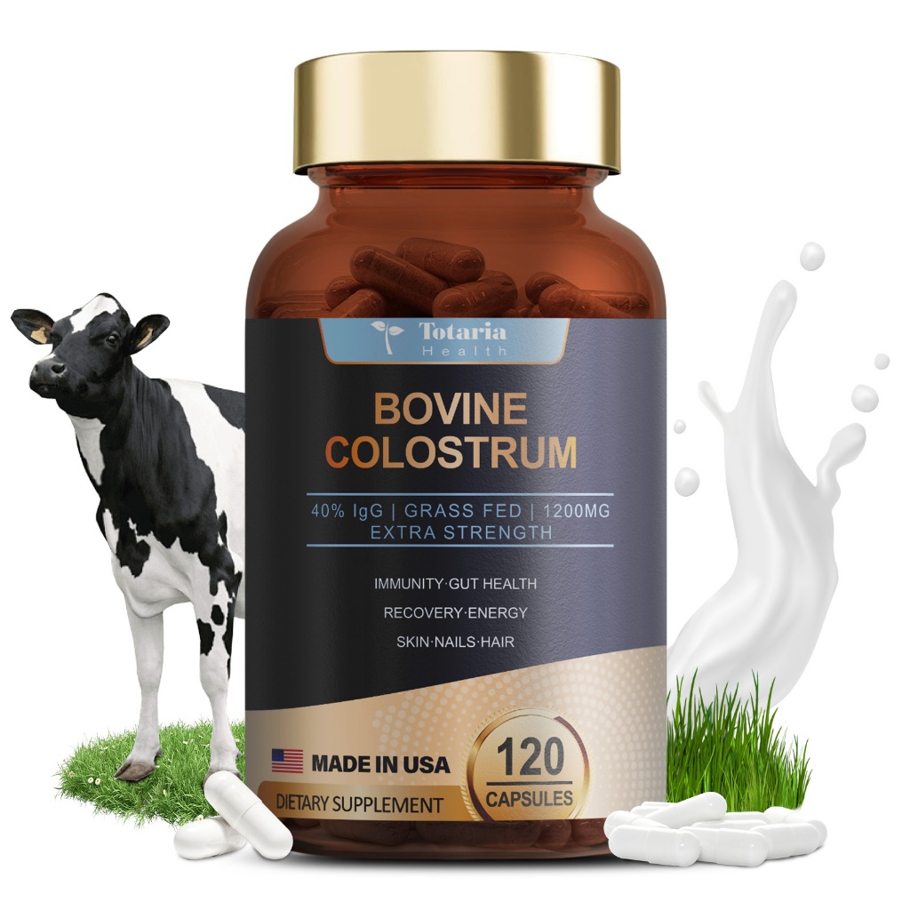 totaira Bovine Colostrum Supplement Capsules Calostro Bovino para ...