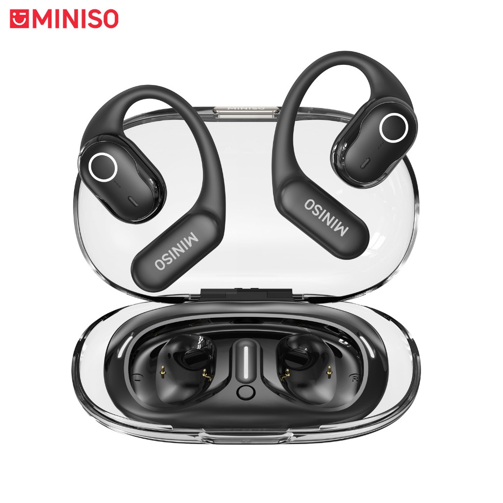 MINISO M63 OWS Wireless Earphone Bluetooth 5.4 TWS 3D Stereo Headset ...