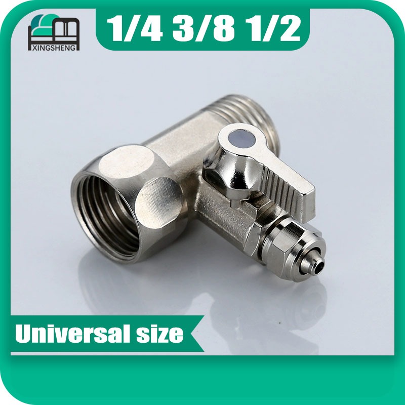 【SYH】Water purifier ball valve inlet pipe tee 1/4 3/8 1/2 direct ...