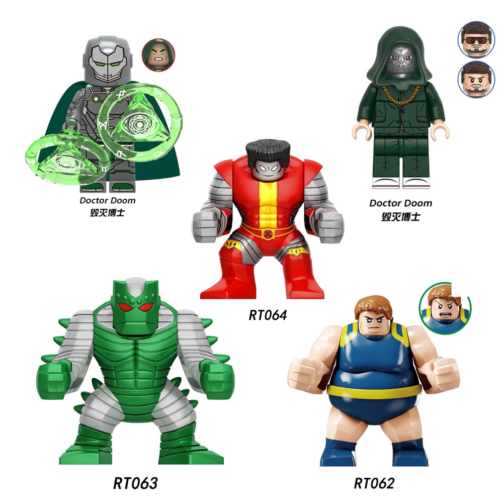Doctor Doom Building Destroy robots Blocks Figures Toy Minifigures ...