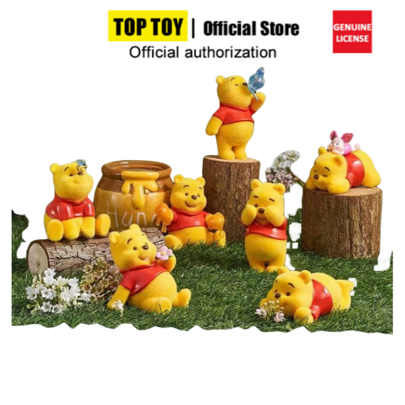 TOPTOY MIniso Disney Winnie The Pooh's Happy Everyday Series Figure ...