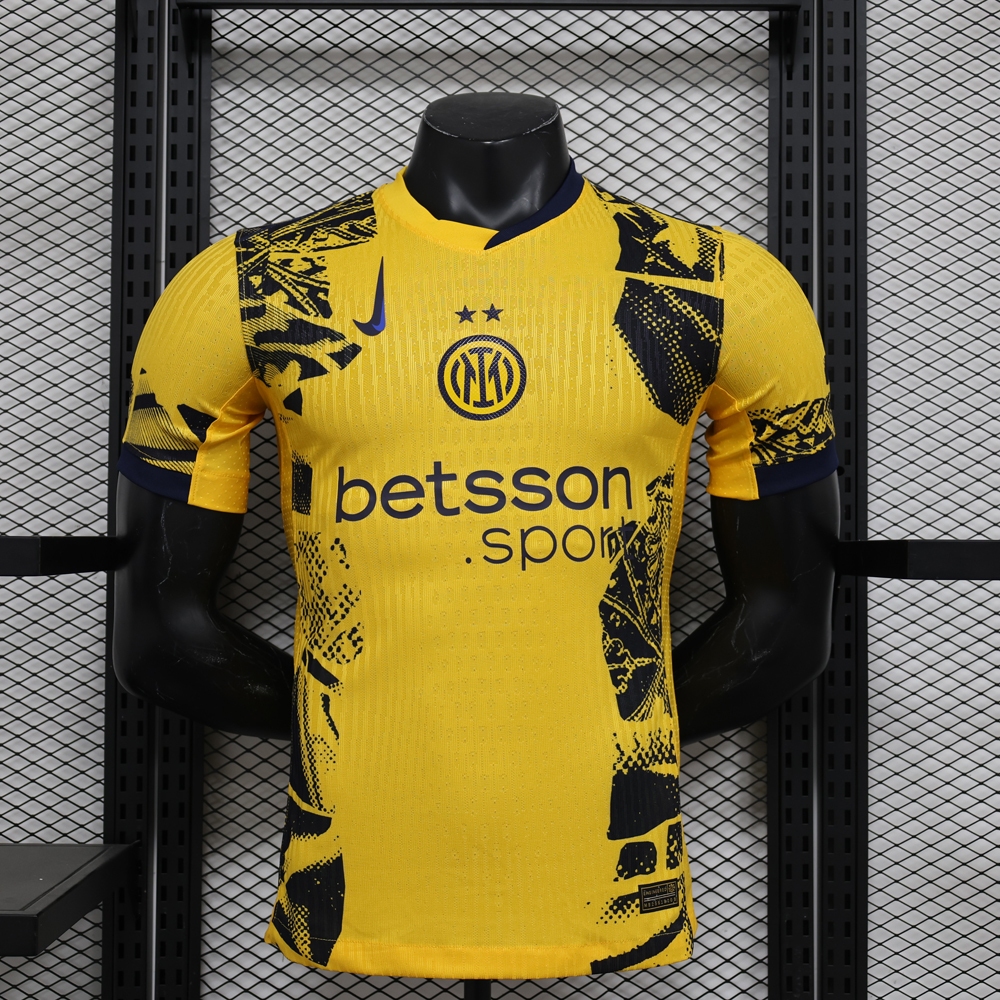 2024-25 Season Inter Milan Second Away Player Version Sports Jersey ...