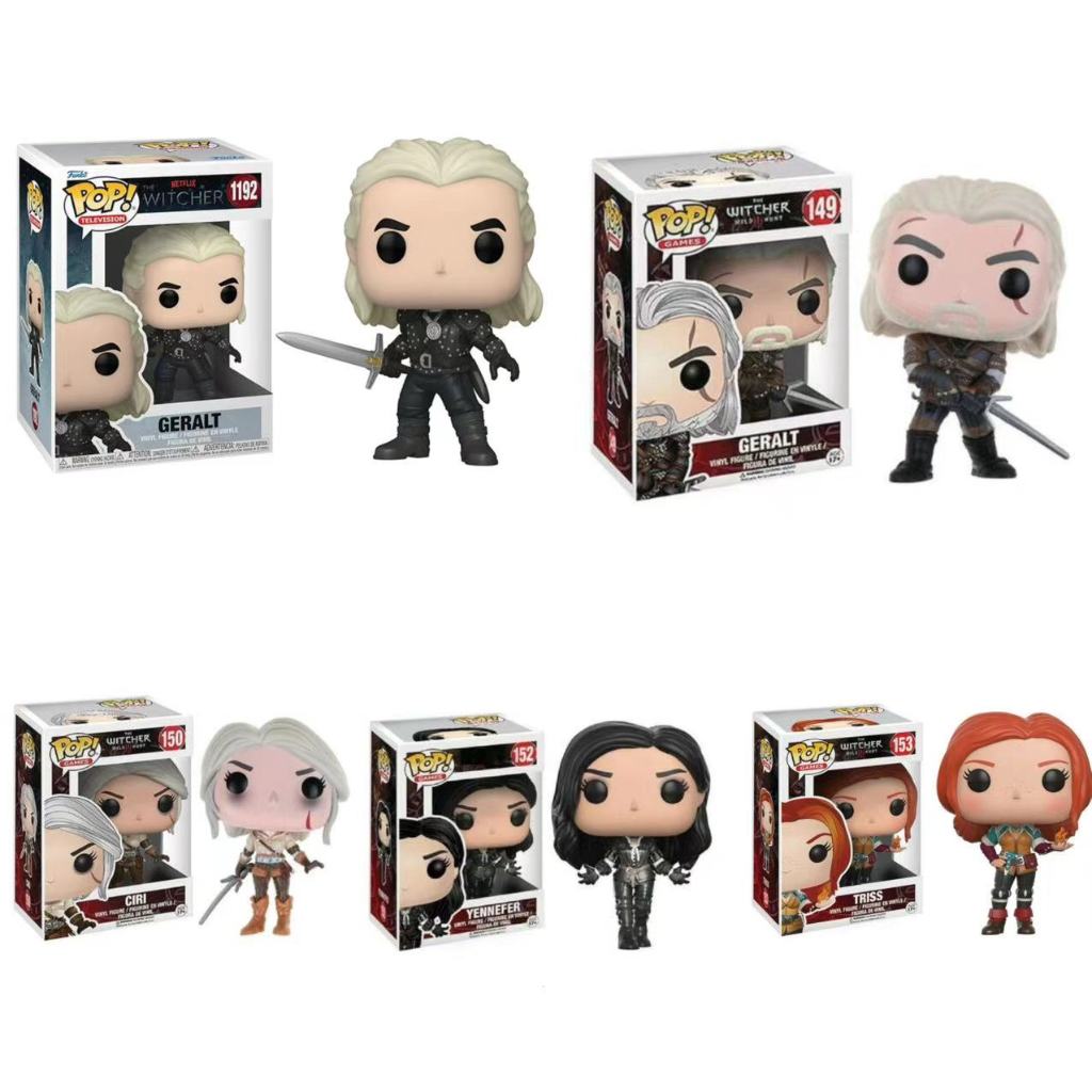 FUNKO POP Vinyl Figurine The Witcher 3 Wild Hunt Yennefer/Geralt/Ciri ...