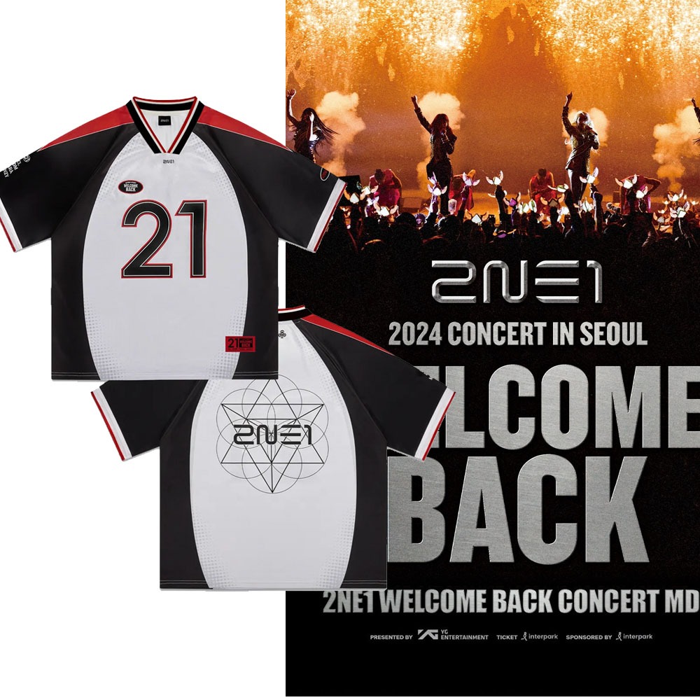 2NE1 T SHIRT - WELCOME BACK 2024 CONCERT OFFICIAL MD | Shopee Malaysia