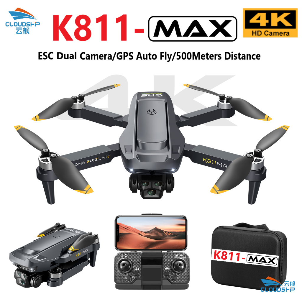2024 K811 Max GPS Rc Drone 5G Professional 8K HD Aerial Photography 4K ...