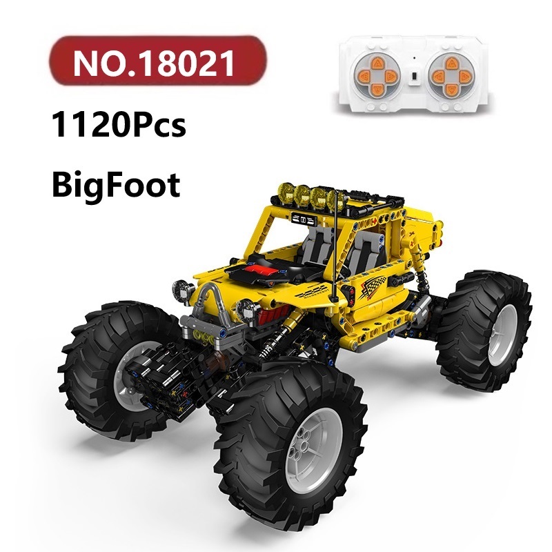 Bigfoot Buggy(Remote Control)Building Blocks 1120 Pcs Mould King Car ...
