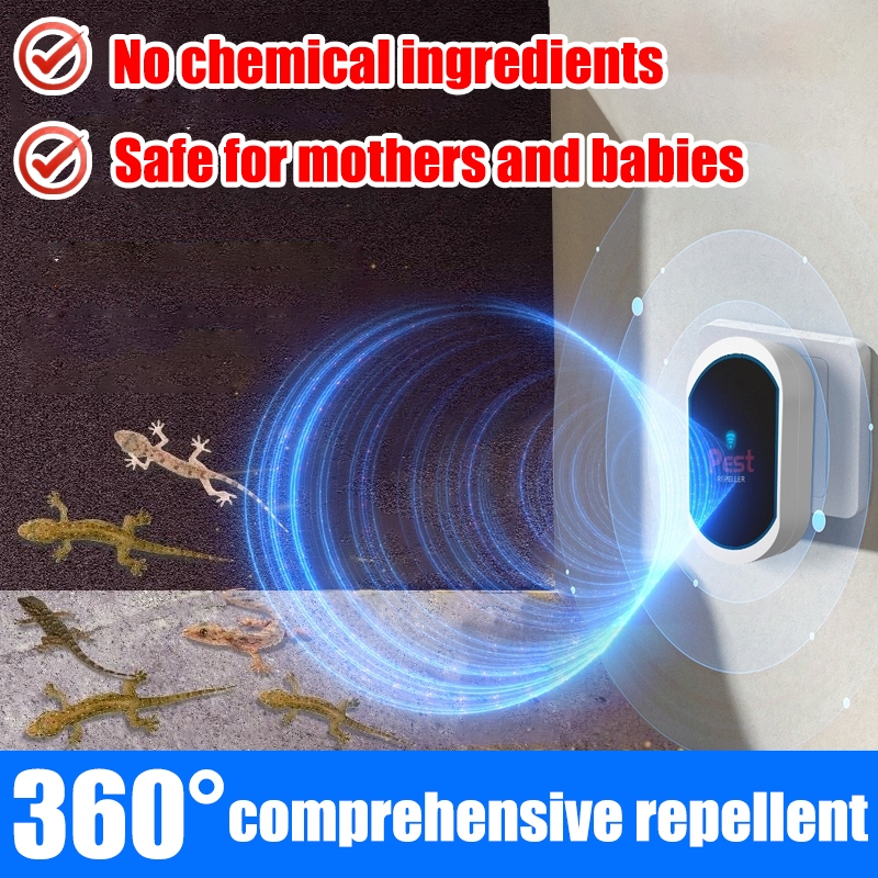 360° comprehensive repellent Breeze Lizard repellent ultrasonic Lizard ...