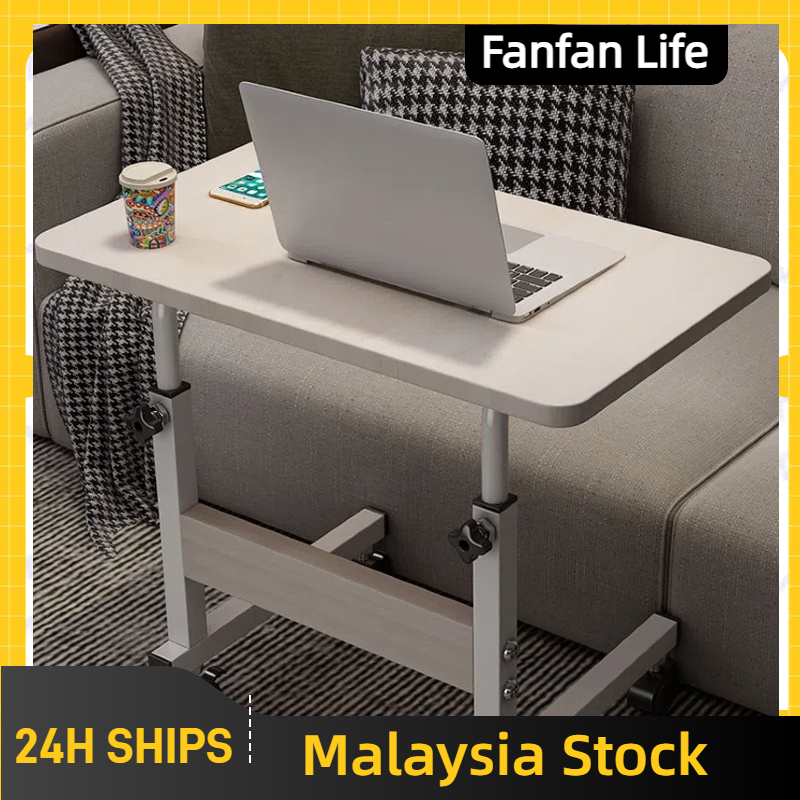 【Malaysia 24hours ships】Bed elderly eating bedside table bed desk can ...