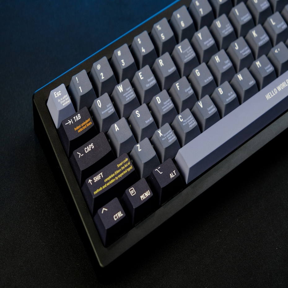 GMK Programmer keycaps 129 Keys keycaps Cherry Profile DYE-SUB ...