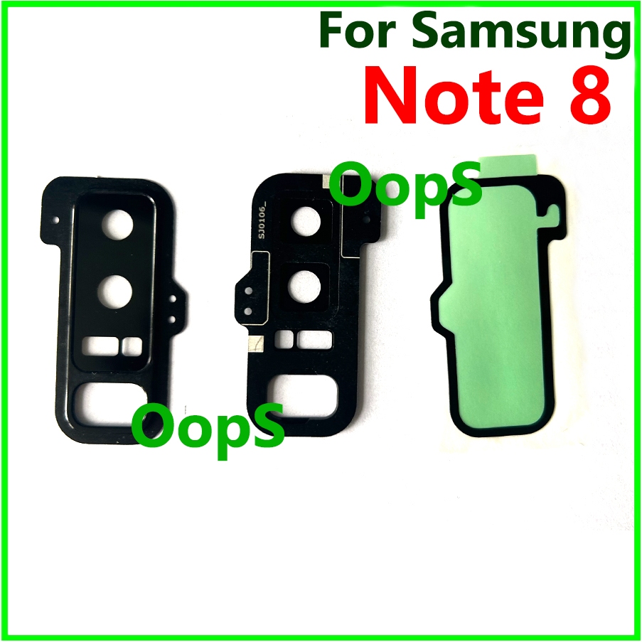 For Samsung Note 8 Back Rear Camera Glass Lens Frame Holder Housing ...